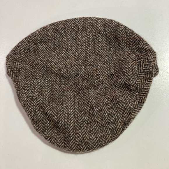 Jonathan Richard | Accessories | Irish Tweed Herringbone Flat Cap ...